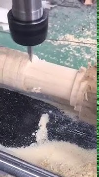 4 axis cnc router with rotary testing video1 - YouTube