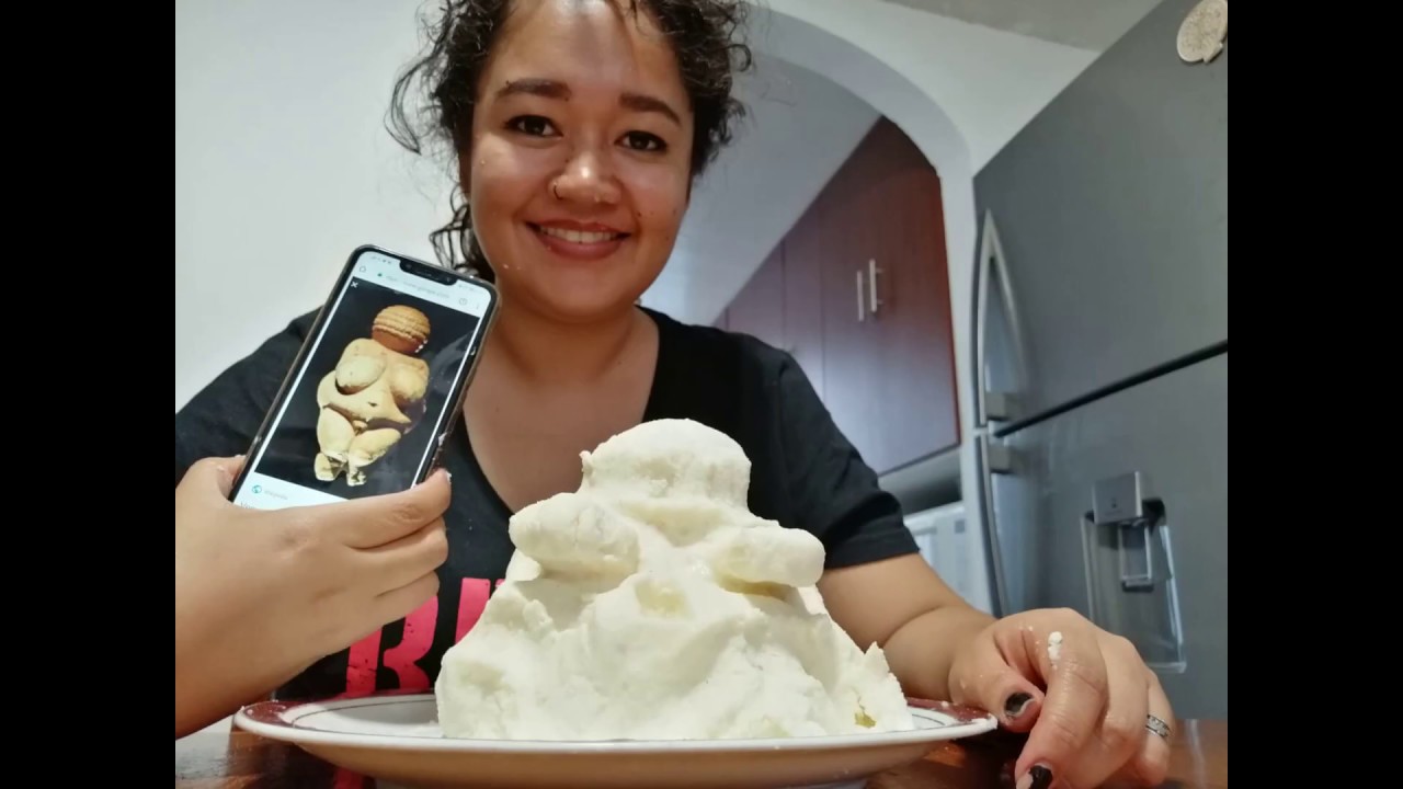 Item 84: Mashed potato sculpture - YouTube