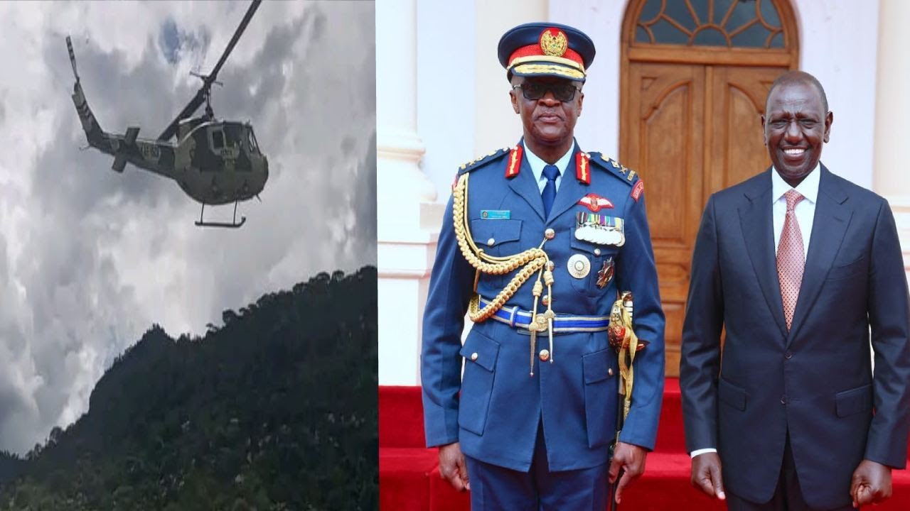 LIVE:PRESIDENT RUTO RECEIVING Remains of the victims of the KDF chopper ...
