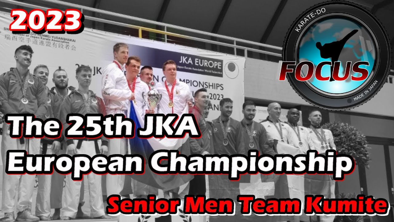The 25th JKA European Championship - Men Team Kumite - YouTube