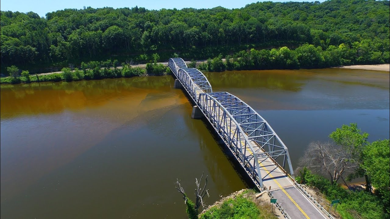 130 Bridge over Wisconsin River - Lone Rock, WI 27 May, 2024 - YouTube