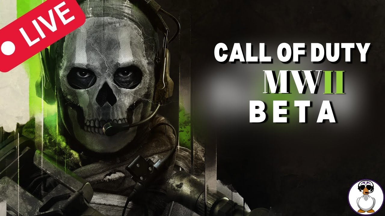 LIVE- MWII BETA GAMEPLAY - YouTube