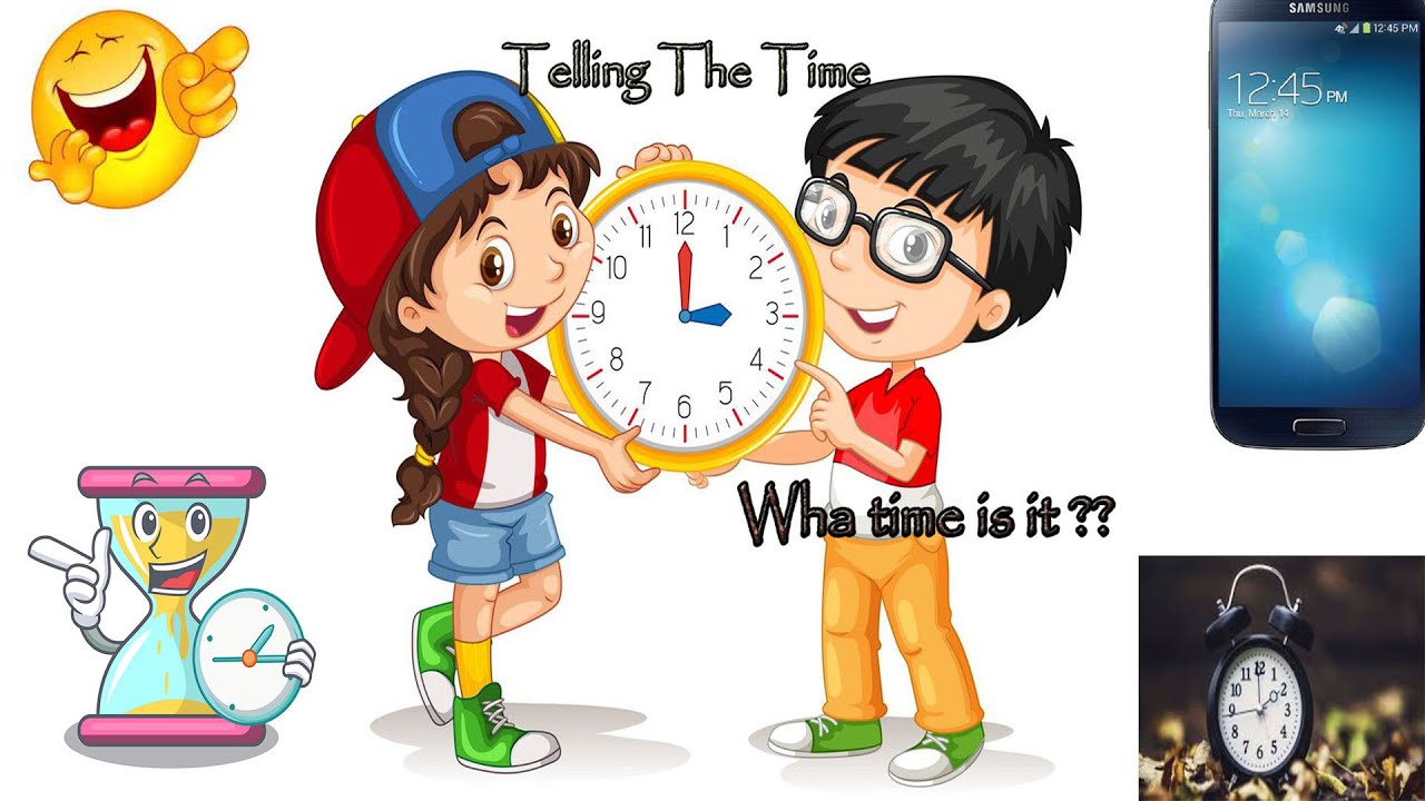Telling The Time Lesson | Learning Time For Kids | Game Educate - YouTube
