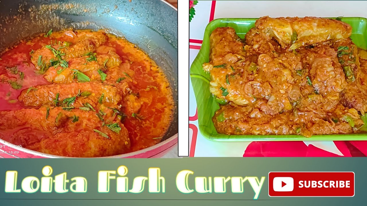 Loita Fish Curry 🍛 #food #cookingchannel - YouTube