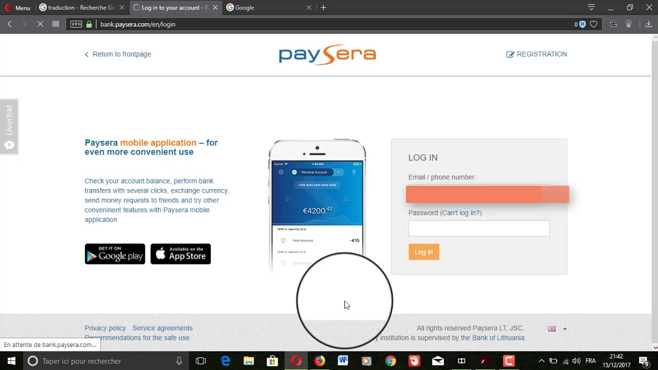 How to activate paysera visa card تفعيل بايسيرا كارد - YouTube