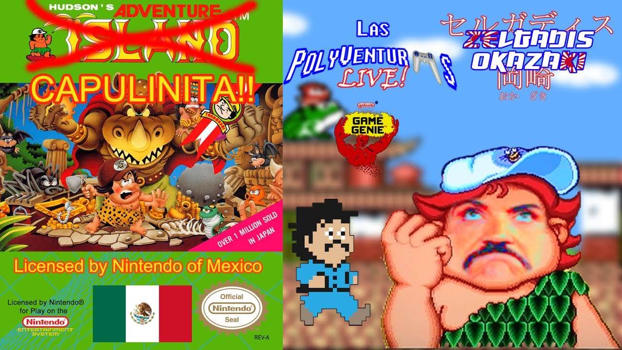 Stream Juguemos al Capulinita (Adventure Island) + Game Genie 高橋名人を遊び ...
