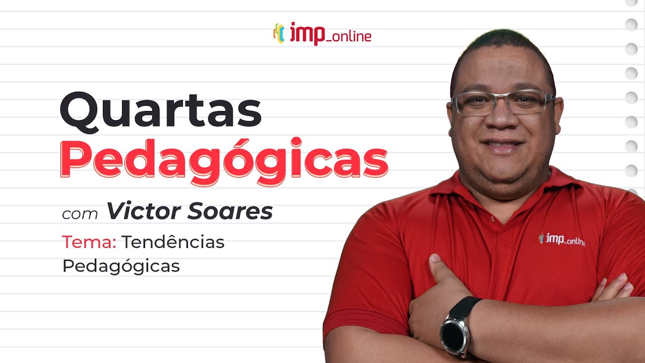 AO VIVO - Quartas Pedagógicas: Tendências Pedagógicas | Prof. Victor ...
