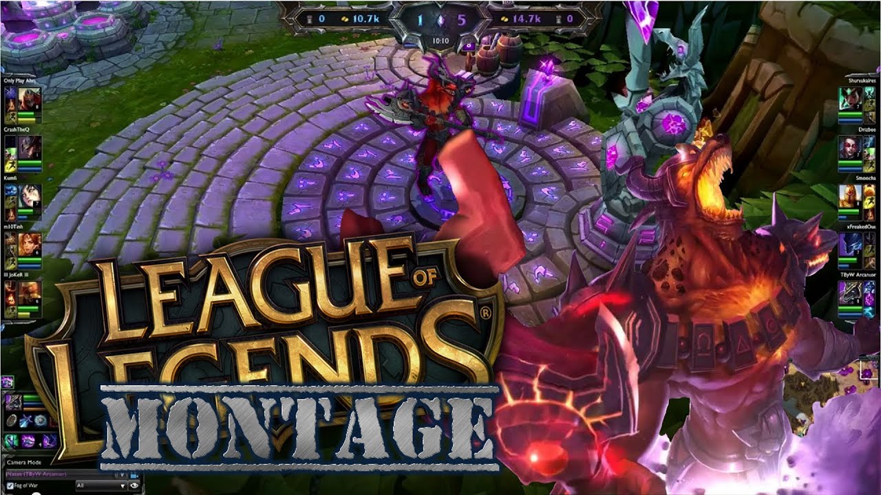 League of Legends Nasus Montage: "Respect the Cane!" - YouTube