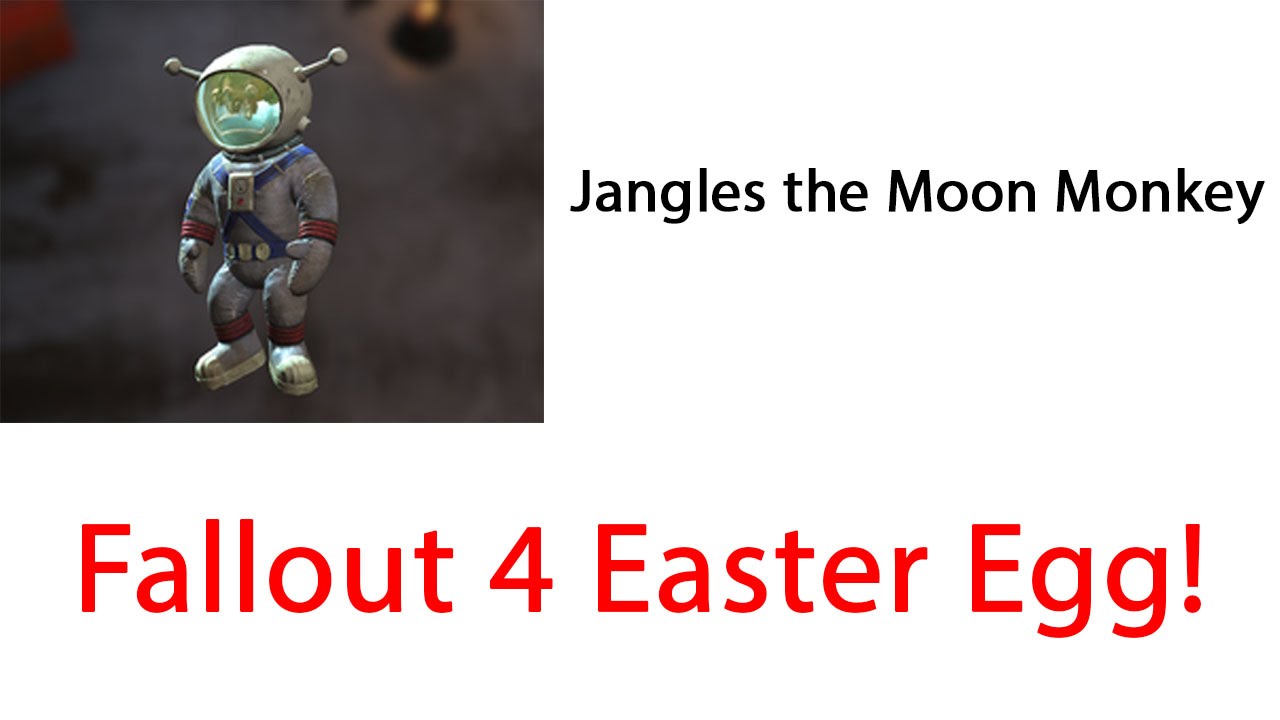 Fallout 4 - How to get Jangles the Moon Monkey - YouTube