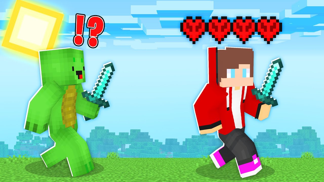 HARDCORE Mode Speedrunner vs SURVIVAL Mode Hunter : JJ vs Mikey in Minecraft Maizen! - YouTube