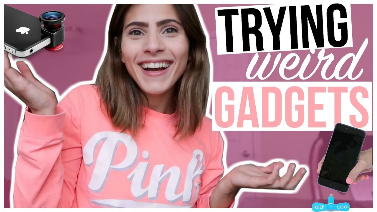 TRYING WEIRD GADGETS FROM WISH | $1 GADGETS - YouTube
