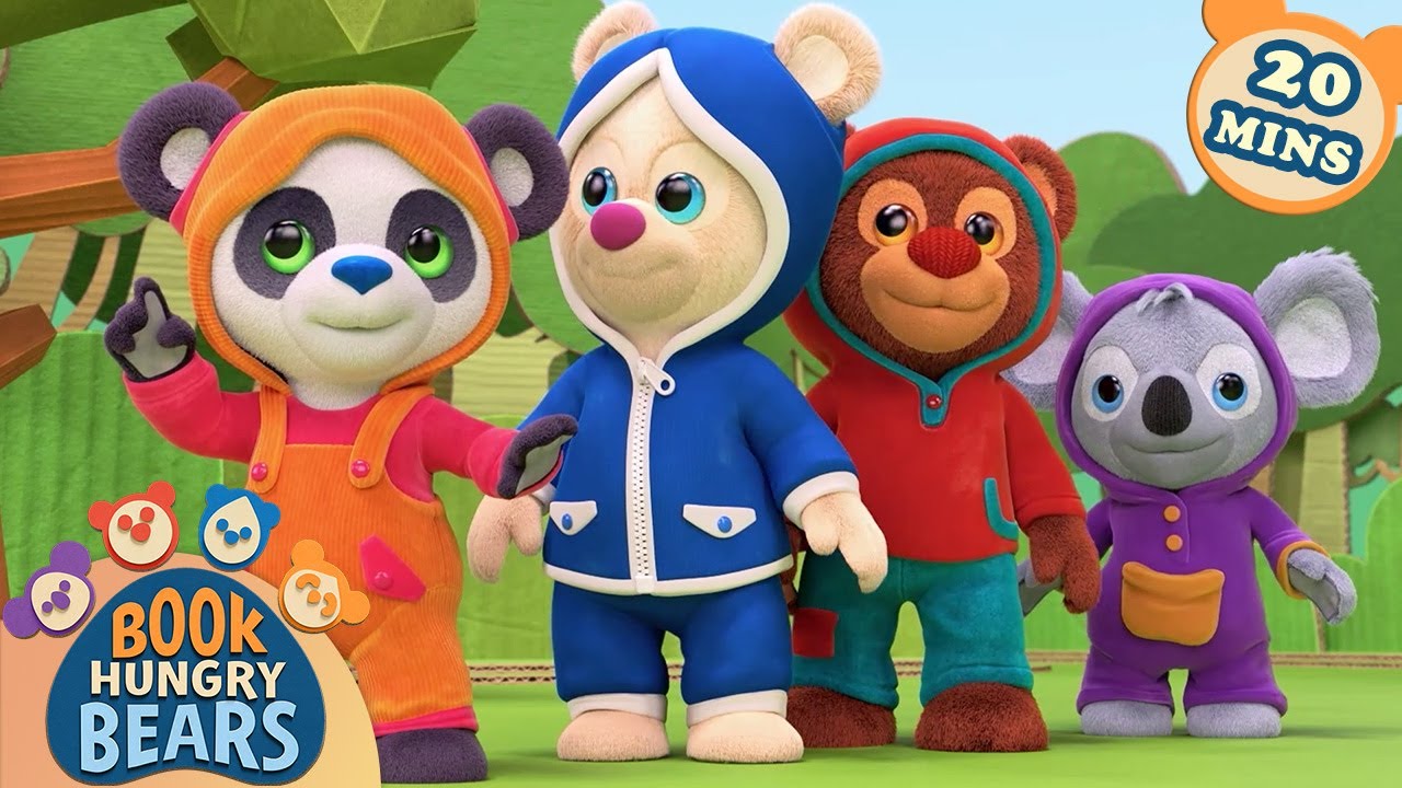Melody and the Book Band | Book Hungry Bears | 9 Story Kids - YouTube