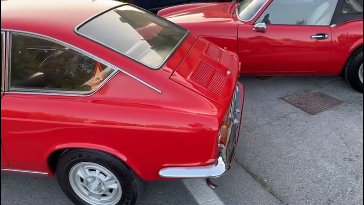 Fiat 850 Coupé e Triumph Spitfire, Italia Inghilterra - YouTube