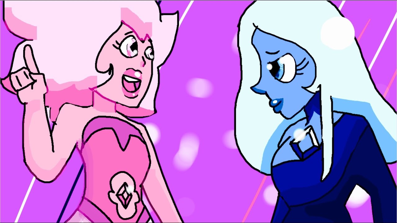 Pink & Blue Diamond | Love isn't weak AU 💎 Ep. 1 - YouTube