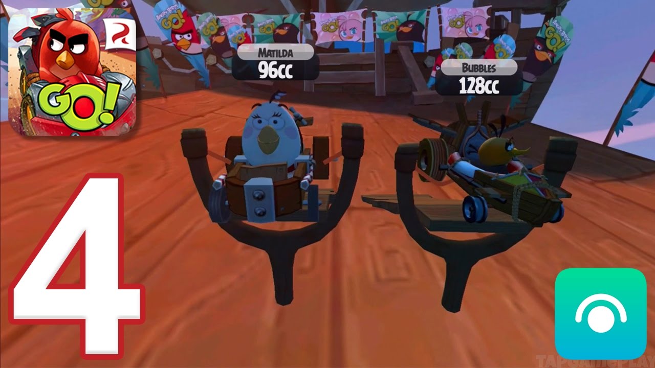 Angry Birds Go! 2.0 - Gameplay Walkthrough Part 4 - Campaign 4: Matilda ...