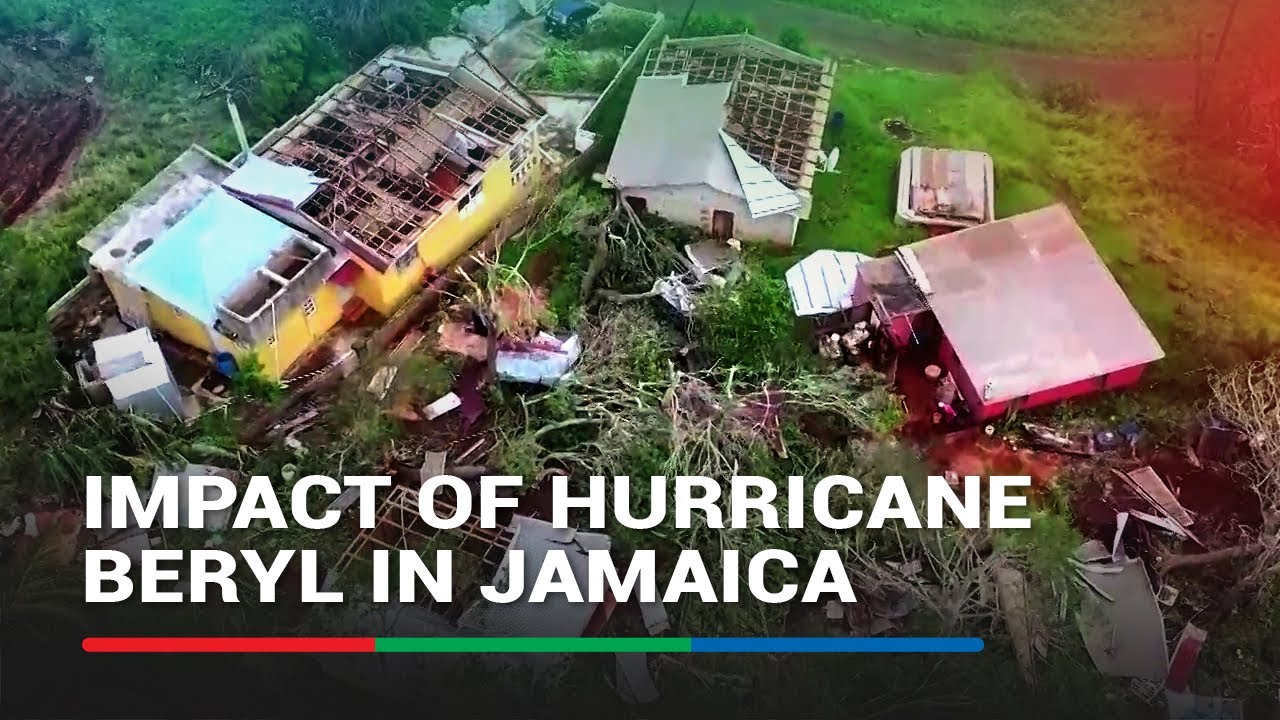 Destruction of Hurricane Beryl in Jamaica - YouTube
