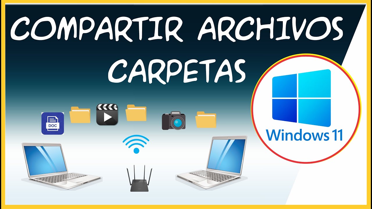COMPARTIR CARPETAS Y ARCHIVOS EN RED EN WINDOWS 11 - YouTube