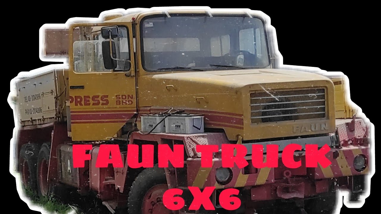 FAUN TRUCK 6X6 RESTORATION - YouTube