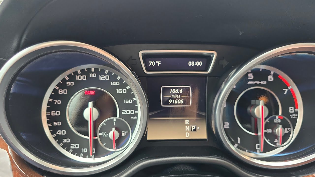 ML63 AMG drive around - YouTube