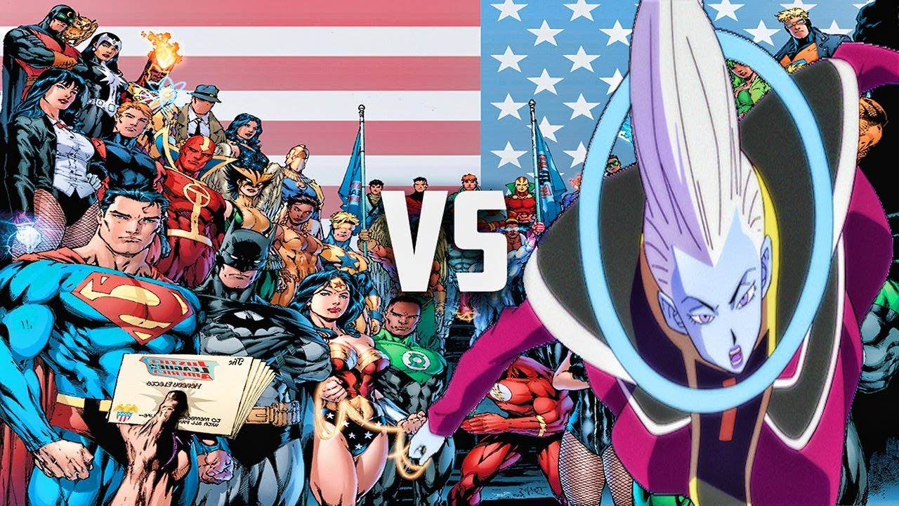 Whis vs The DC Universe - DB VS DC - YouTube