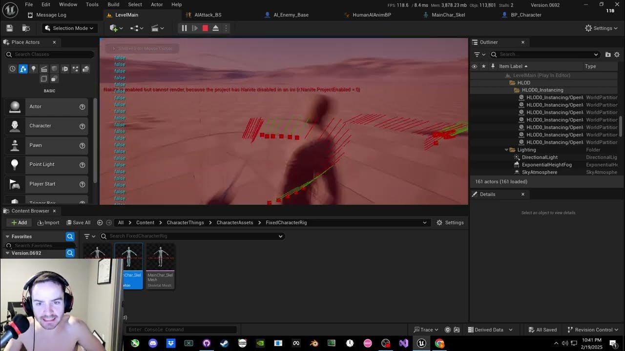 unreal engine 5 gamedev - blending random enemy attacks - YouTube