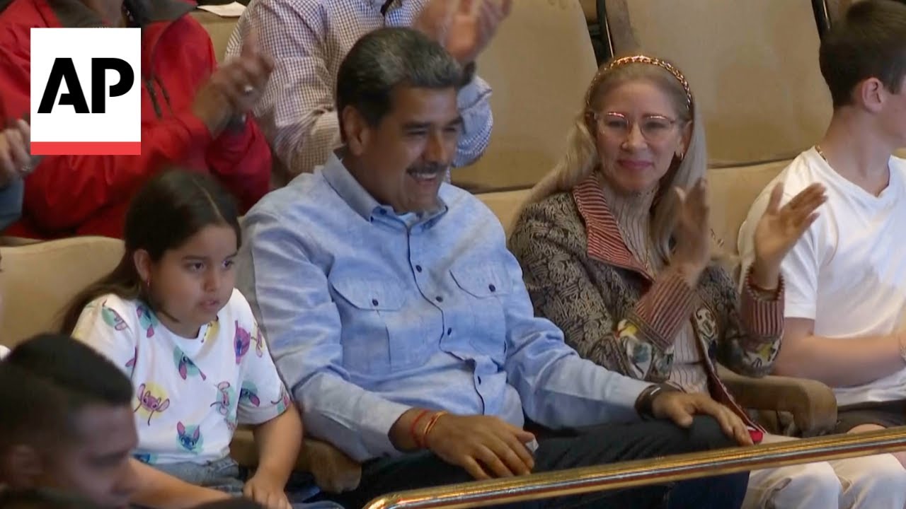 Venezuela President Nicolas Maduro emotional at premiere of film about ...