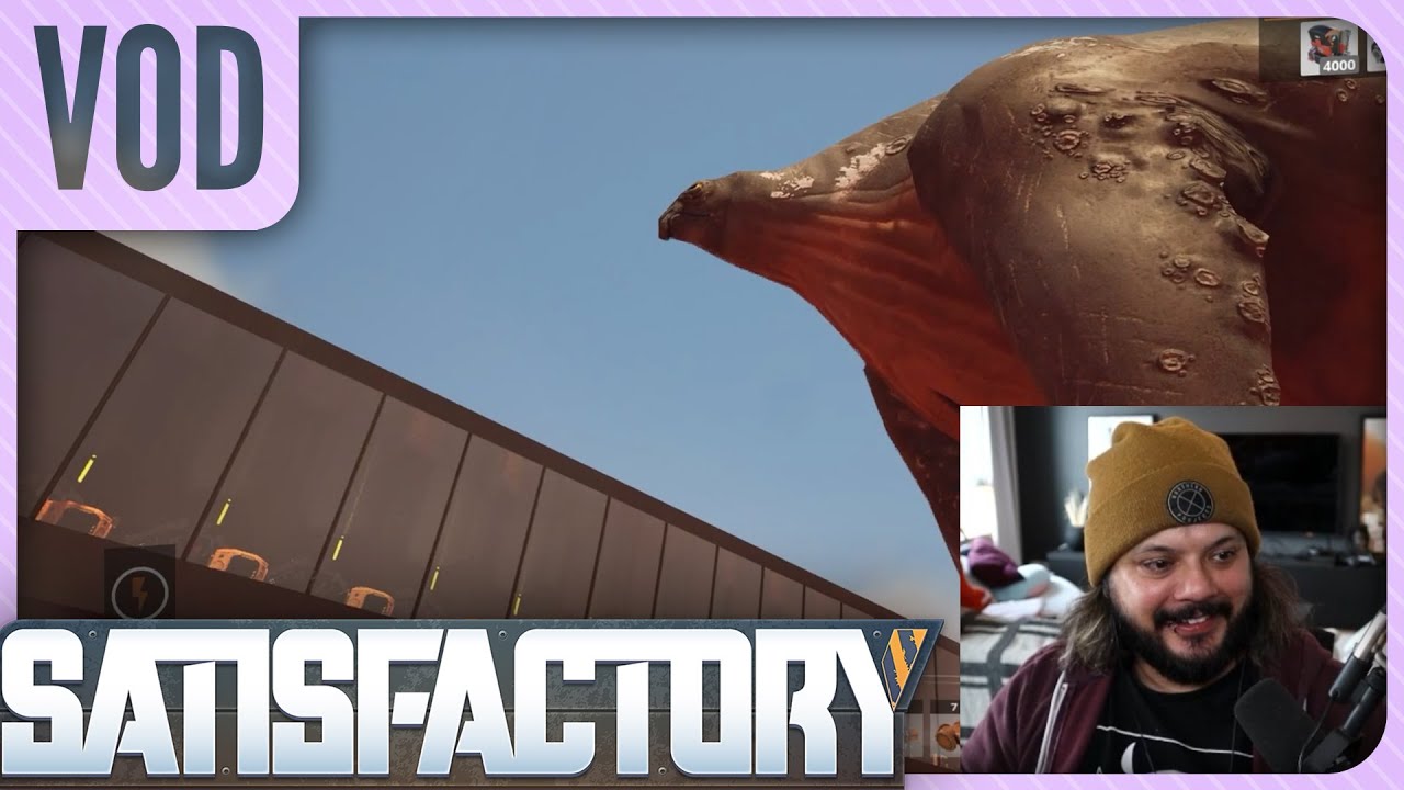 Working on Compacted Coal Factory for my Turbo Fuel // Satisfactory ...