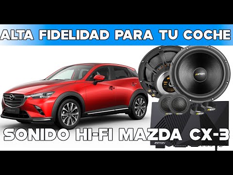Equipo de música en alta fidelidad HI-FI MAZDA CX-3 con procesador DSP ...