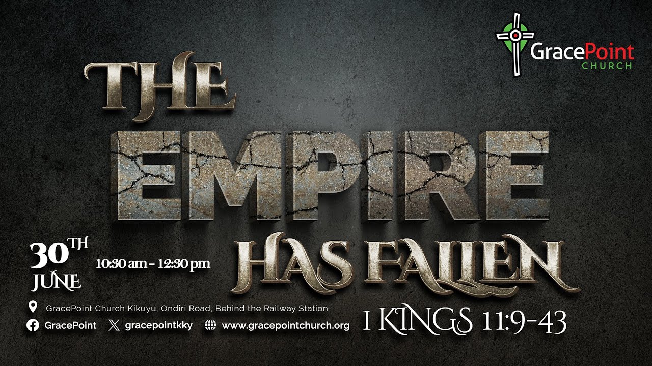 The Empire Has Fallen [1 Kings 11:9-43] - YouTube