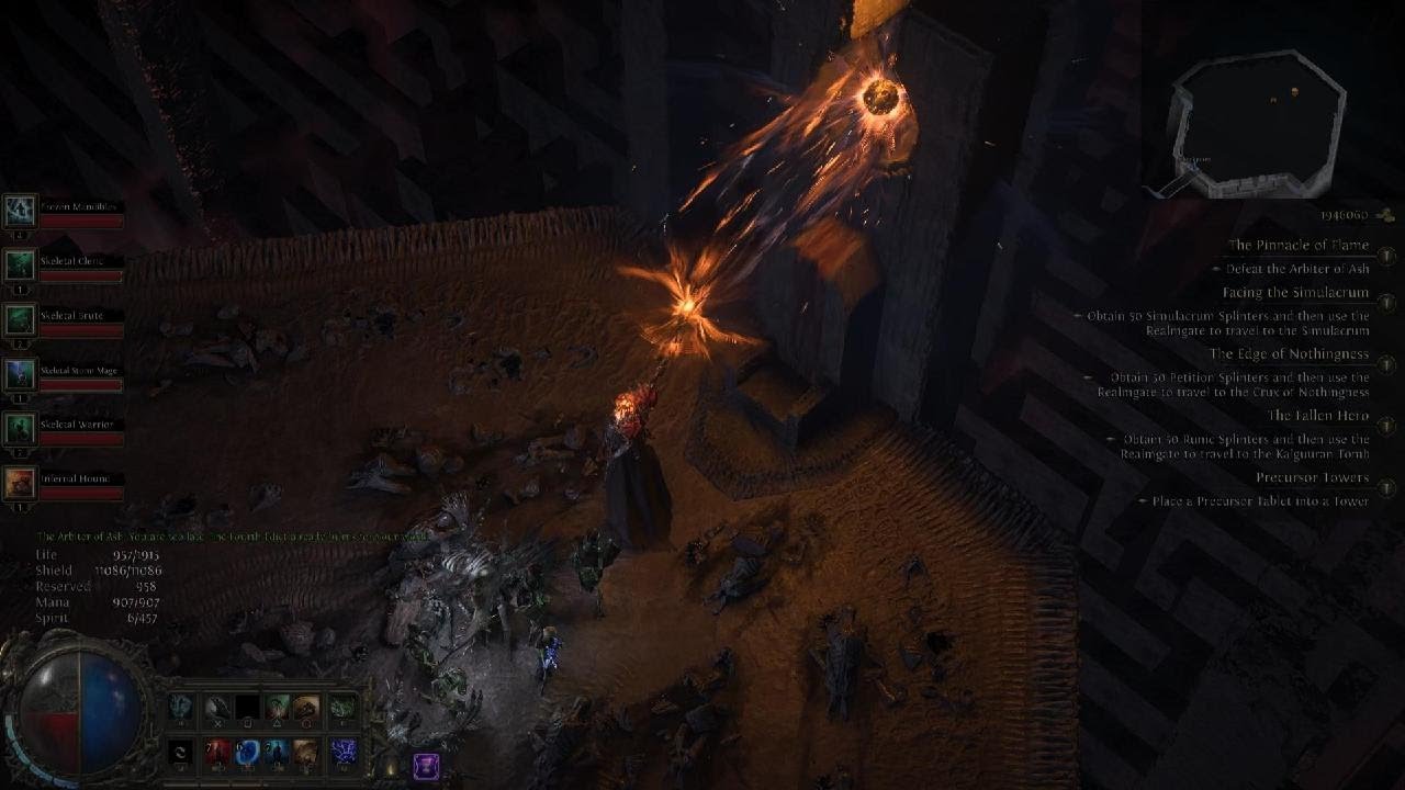 Poe2 0.3 The Arbiter of Ash Minions Easy - YouTube