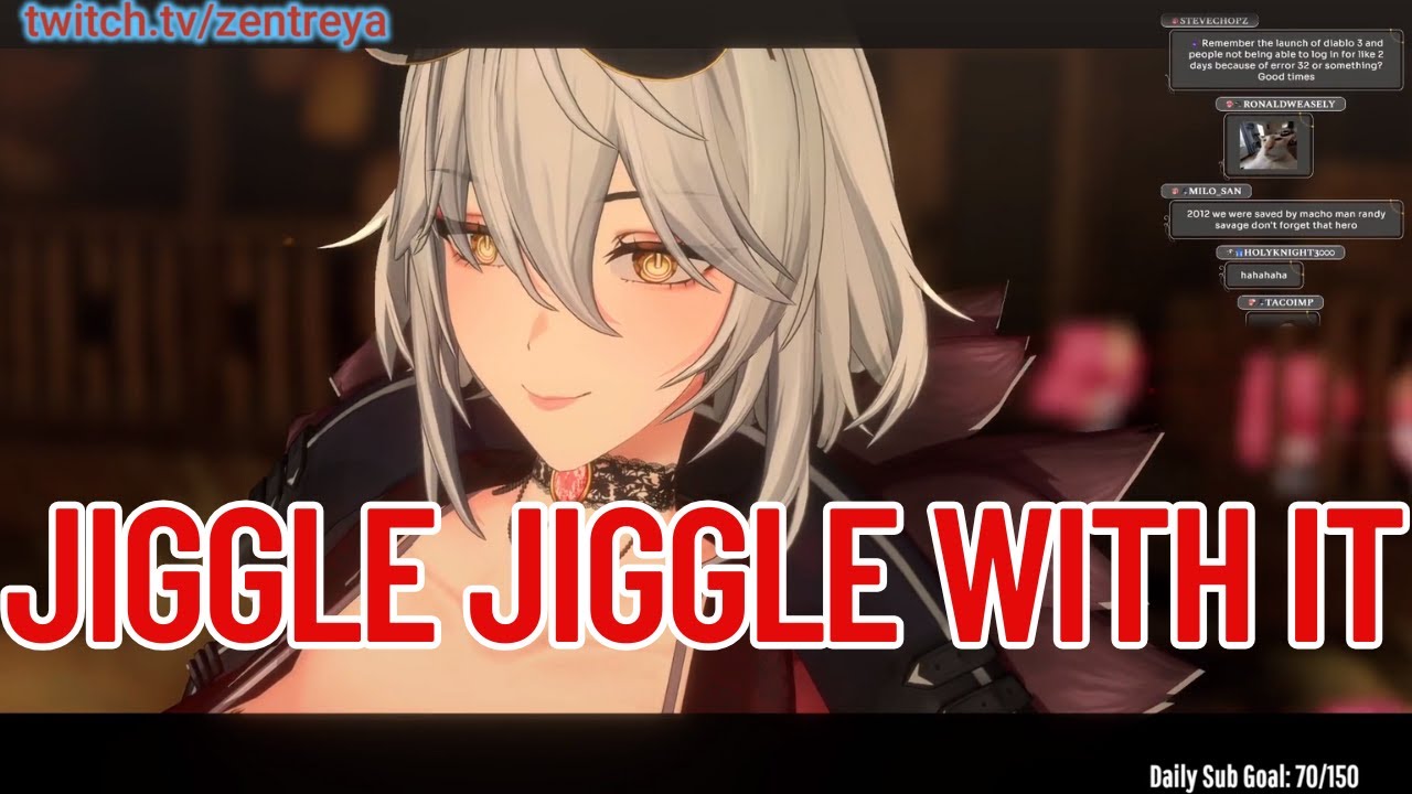 Zentreya jiggle physics - YouTube