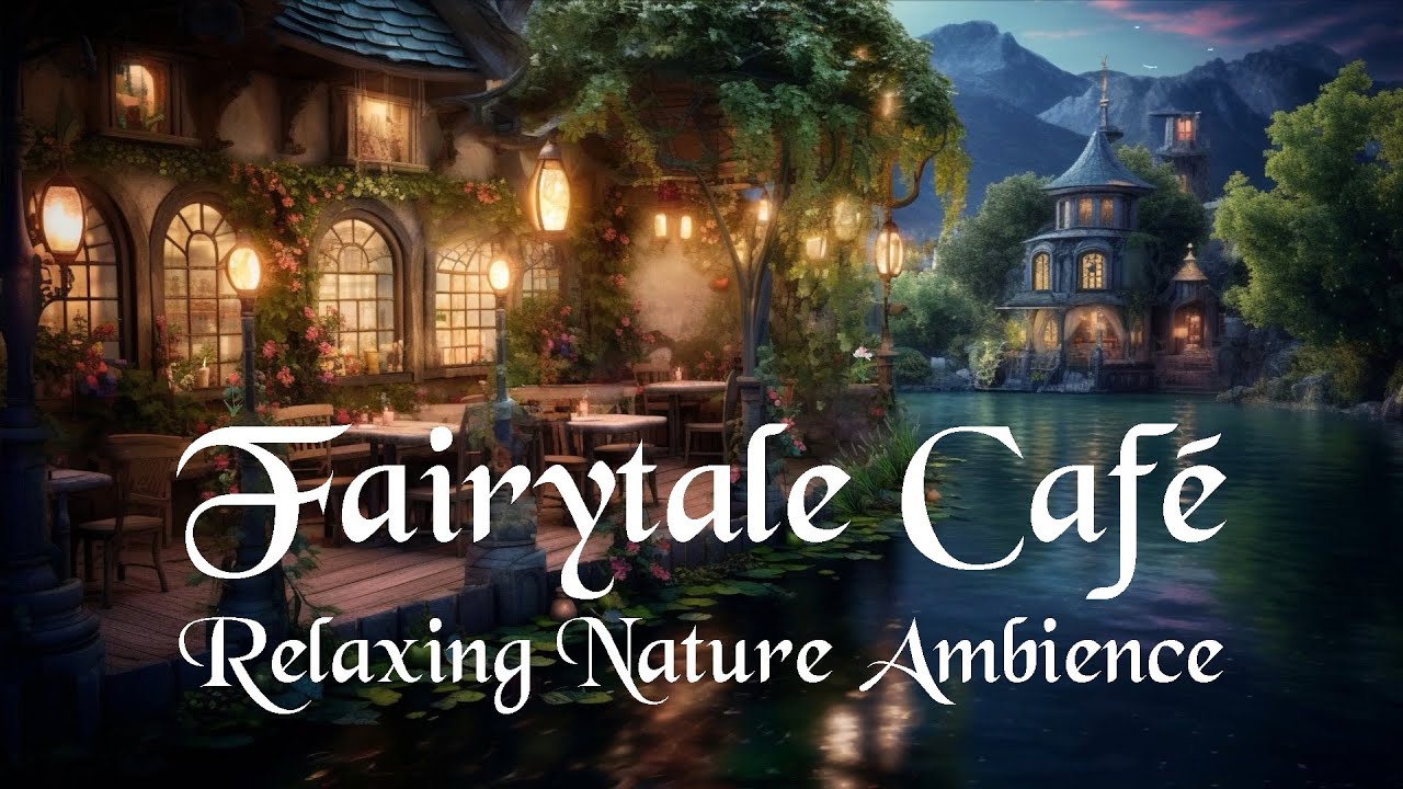 Fairytale Café - ASMR Ambience with River Sounds - Witchy Relaxing ...