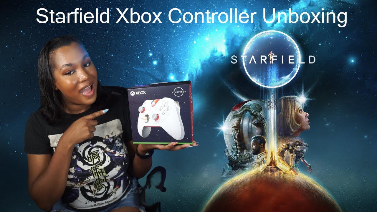Starfield Limited Edition Xbox Controller Unboxing - YouTube