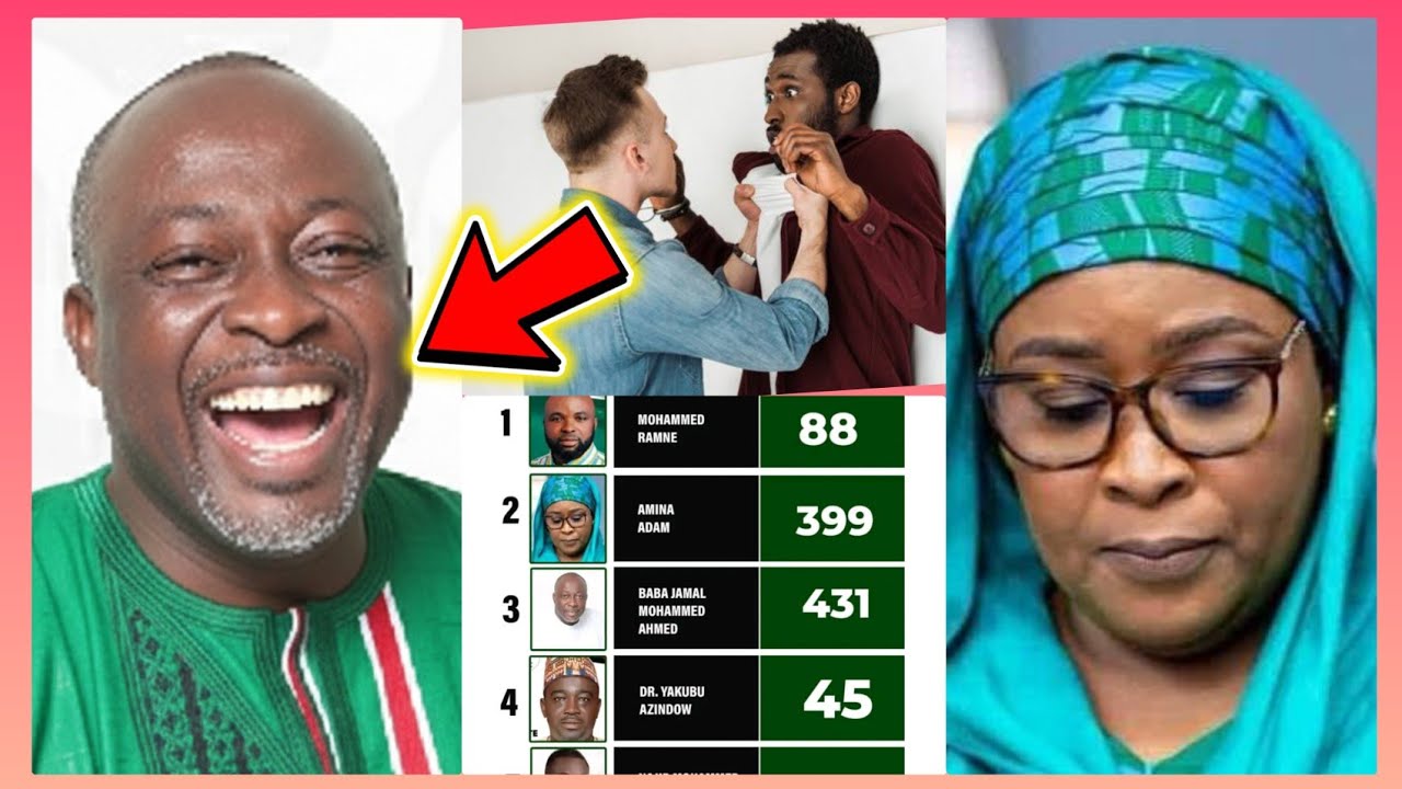 Baba Jamal wins NDC Ayawaso East Primaries?? Amina Adam cries as EC ...