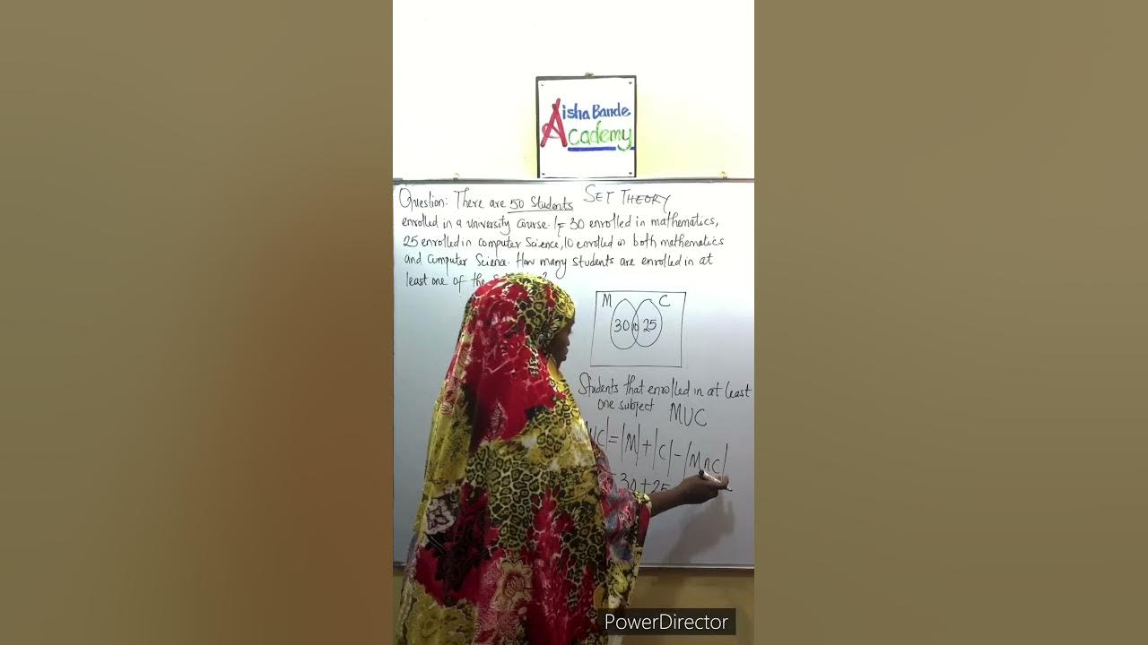 Calculation on set theory - YouTube