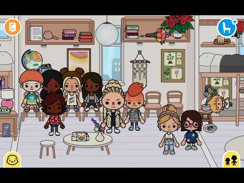 toca boca lisesi 🌍 18.Bolum /Tuğrul büşra'yı çok fena kıskanıyor 🤫🤫