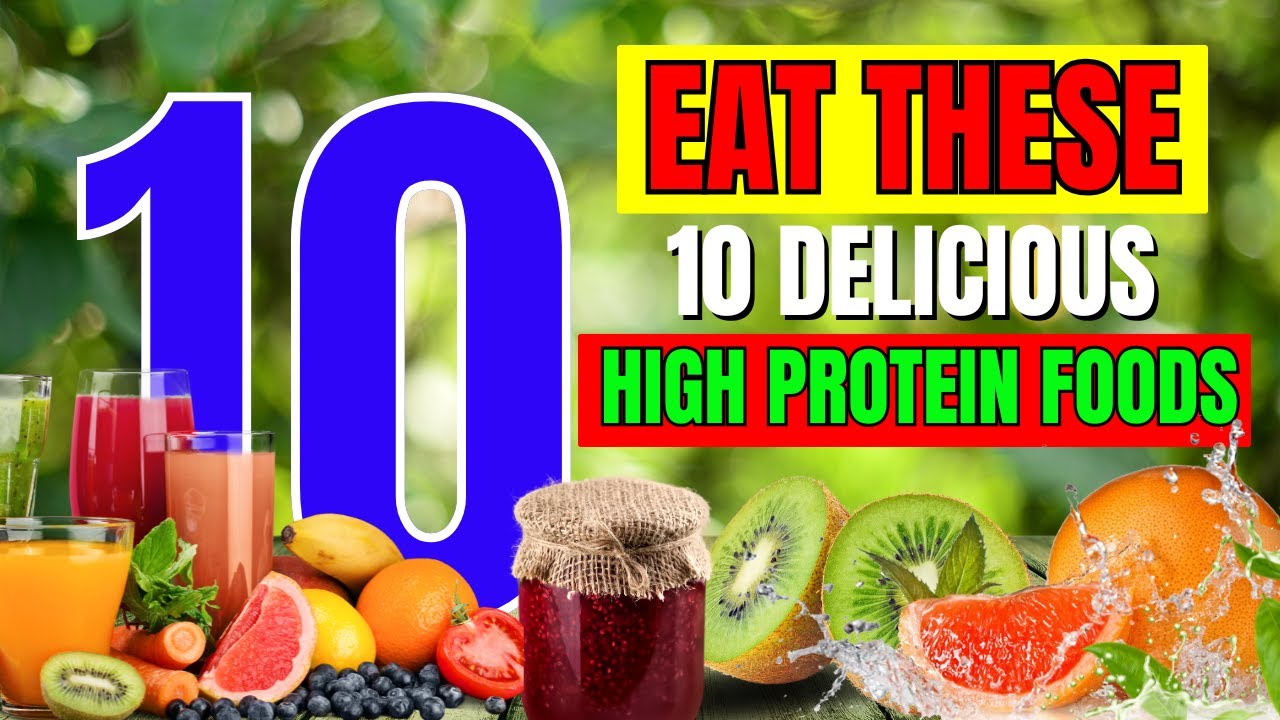 🔥10 Delicious High-Protein Foods You Should Eat DAILY (Science-Backed ...