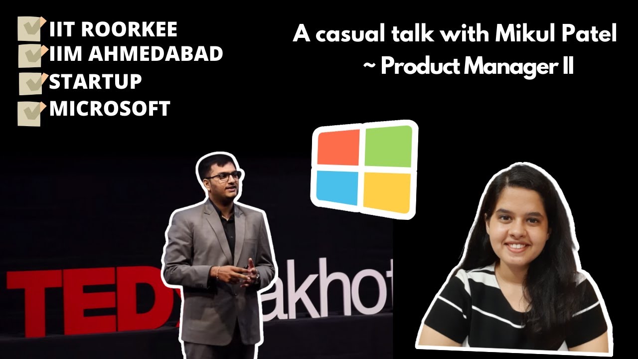 A sneak peek into the life of a Product manager @Microsoft || Mikul ...