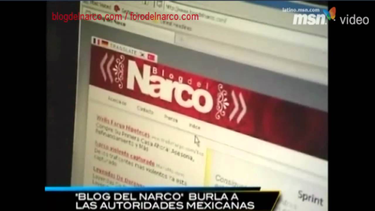 Blog del Narco @ Telemundo - YouTube