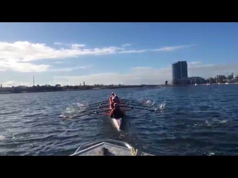 Aquinas College 1st VIII - Rowing 2016 - YouTube