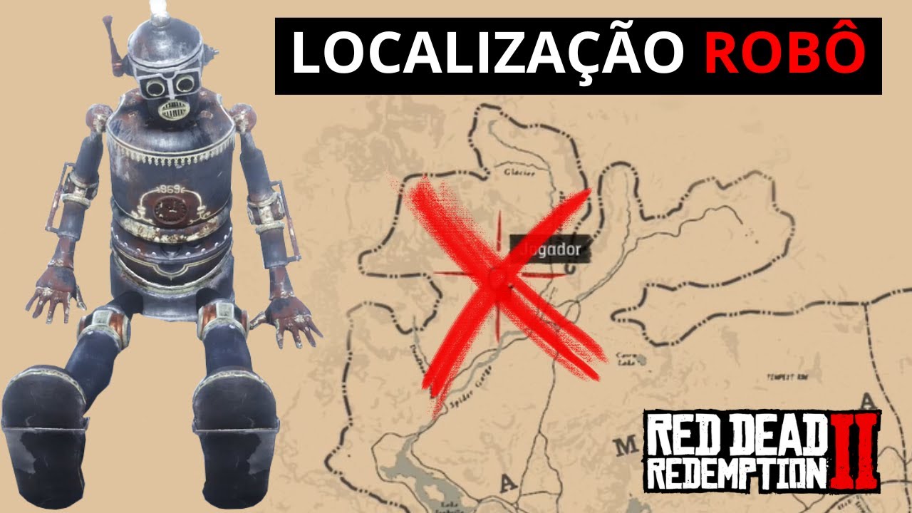 Red Dead Redemption 2 - Localização Robô (Inteligência Artificial) no ...