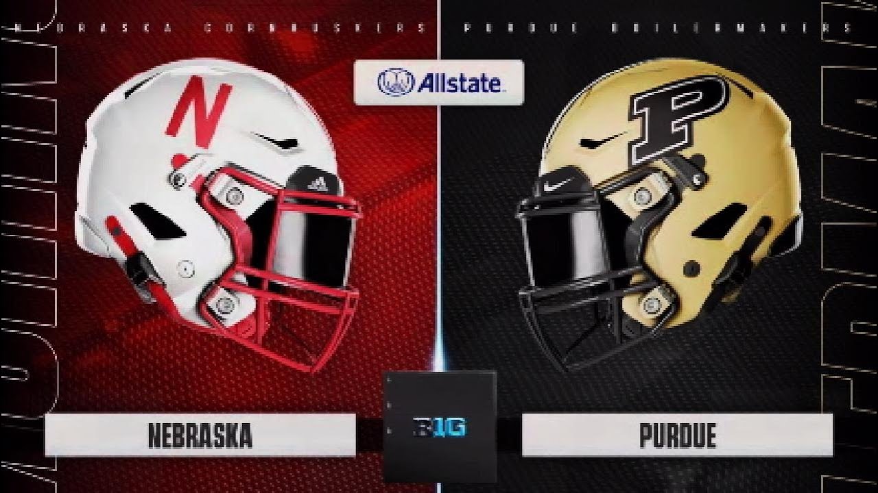 Nebraska Corn Huskers @ Purdue Boilermakers | On JSN Football | Full ...