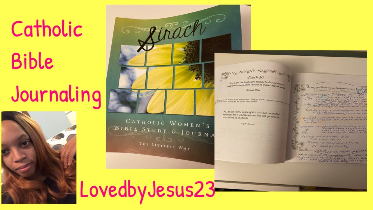 Bible Study/Journal with Me| Sirach 20| Catholic - YouTube