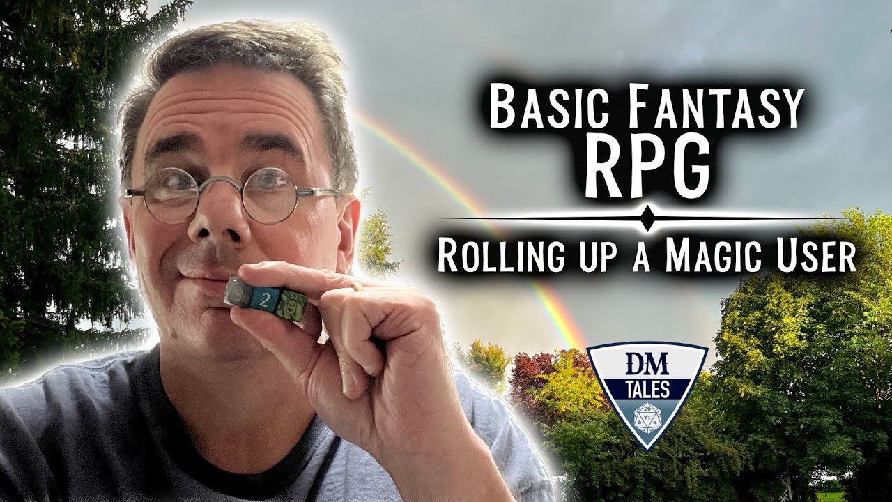 Rolling up a Basic Fantasy RPG Magic User - YouTube