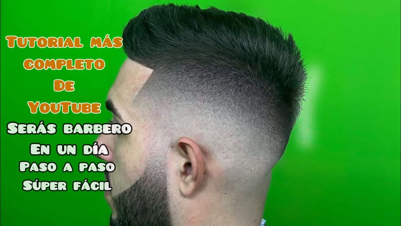 Professional men’s haircut tutorial, How to cut men’s hair | full step ...