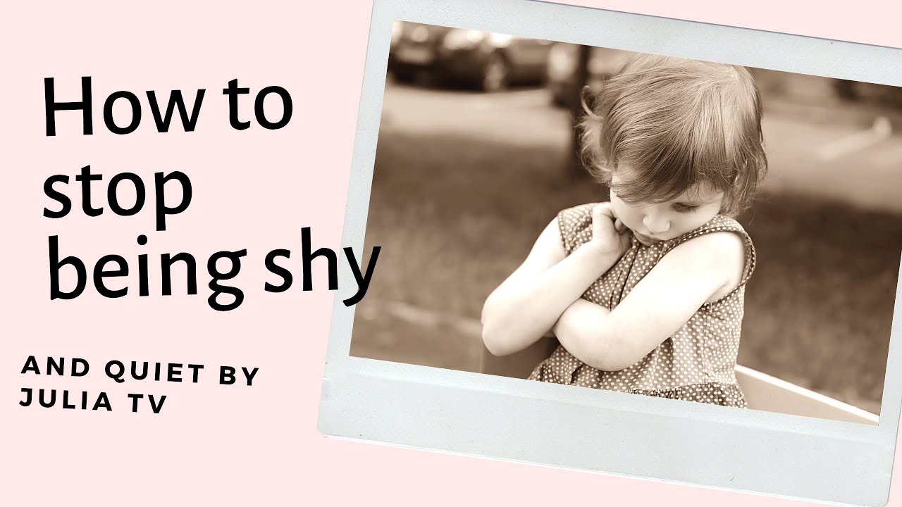 How to not be shy - YouTube