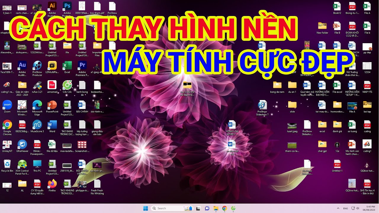Cách Thay Đổi Hình Nền Máy Tính Đơn Giản Và Hiệu Quả Youtube