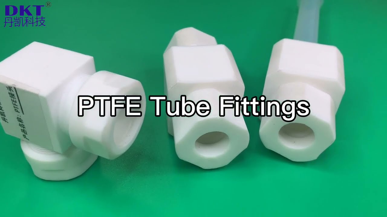 PTFE Tube Fittings - YouTube