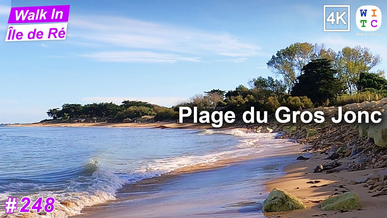 Plage du Gros Jonc (Gros Jonc beach), Les Portes-en-Ré, Île de Ré ...