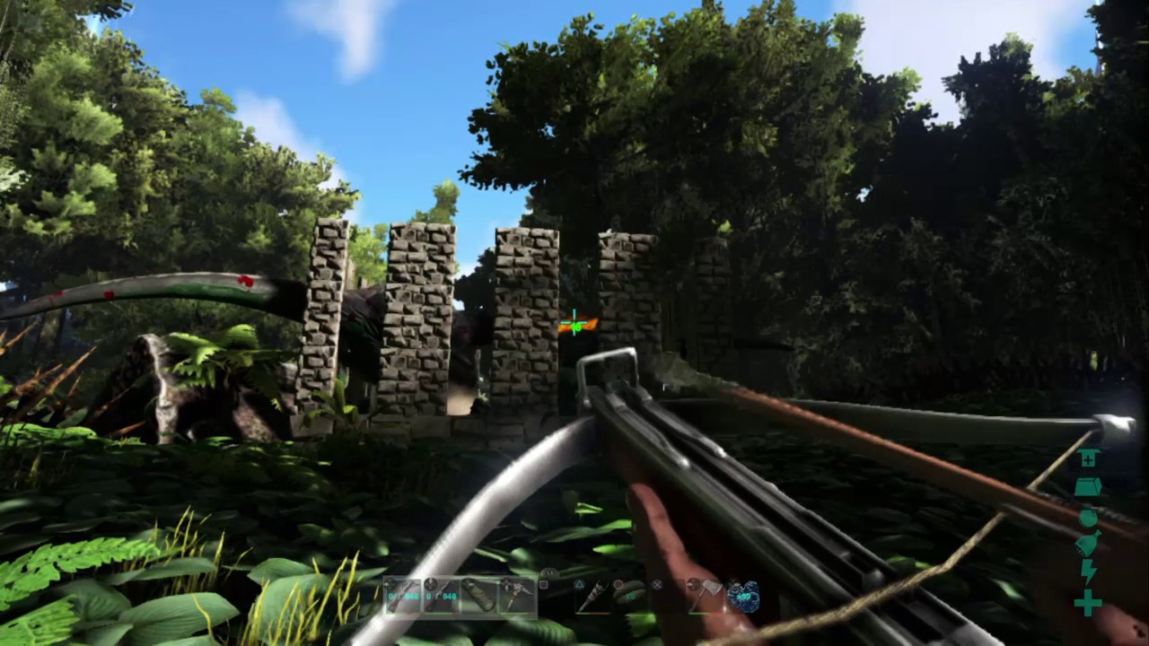 Allosaurus pack tameARK: Survival Evolved PlayStation 4 - YouTube